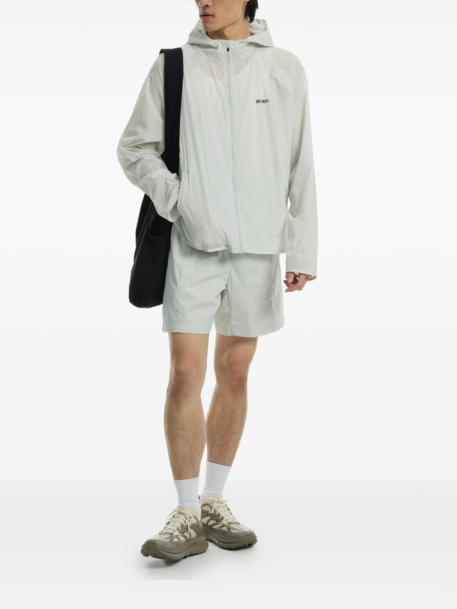 Куртка OFF DUTY Logo-print hooded jacket, размер 50 — фото 1