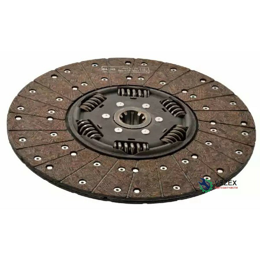 SACHS 1878079331 диск сцепления! 362WGTZ 1 1/2'-10N \DAF, MAN LF45 8-12.210 TGA/TGL, MAZ(МАЗ) 4370