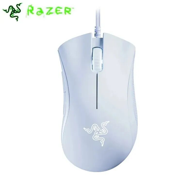 Мышь проводная Razer Viper Mini игровая, белый, оптический сенсор 6400 DPI, USB — фото 1