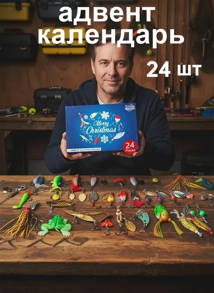 Адвент календарь рыболовный