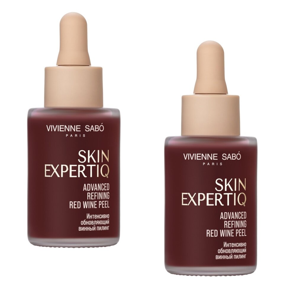 Интенсивно обновляющий винный пилинг Vivienne Sabo Skin Expertiq 2шт