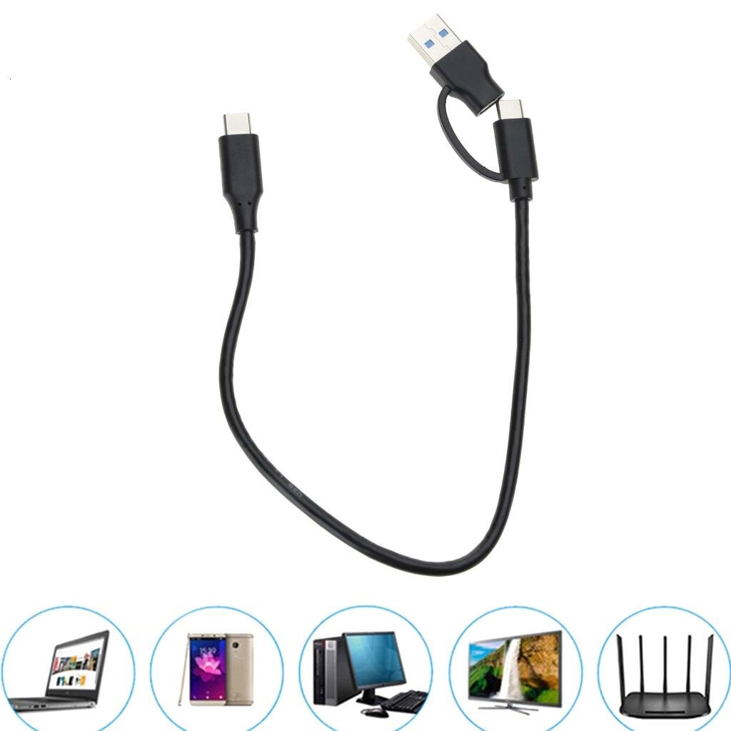 USB-C кабель 2 в 1 — фото 1