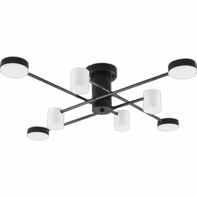 Светильник FREYA потолочн led 8х40вт fr6048cl-l8b белый/черный