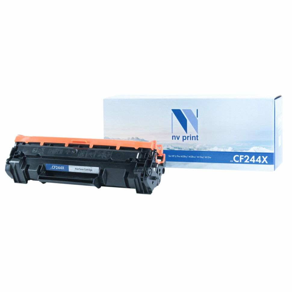 Картридж лазерный NV PRINT (NV-CF244X) для HP LaserJet Pro M28a/M28w/M15a/M15w, ресурс 2200 страниц, 363785