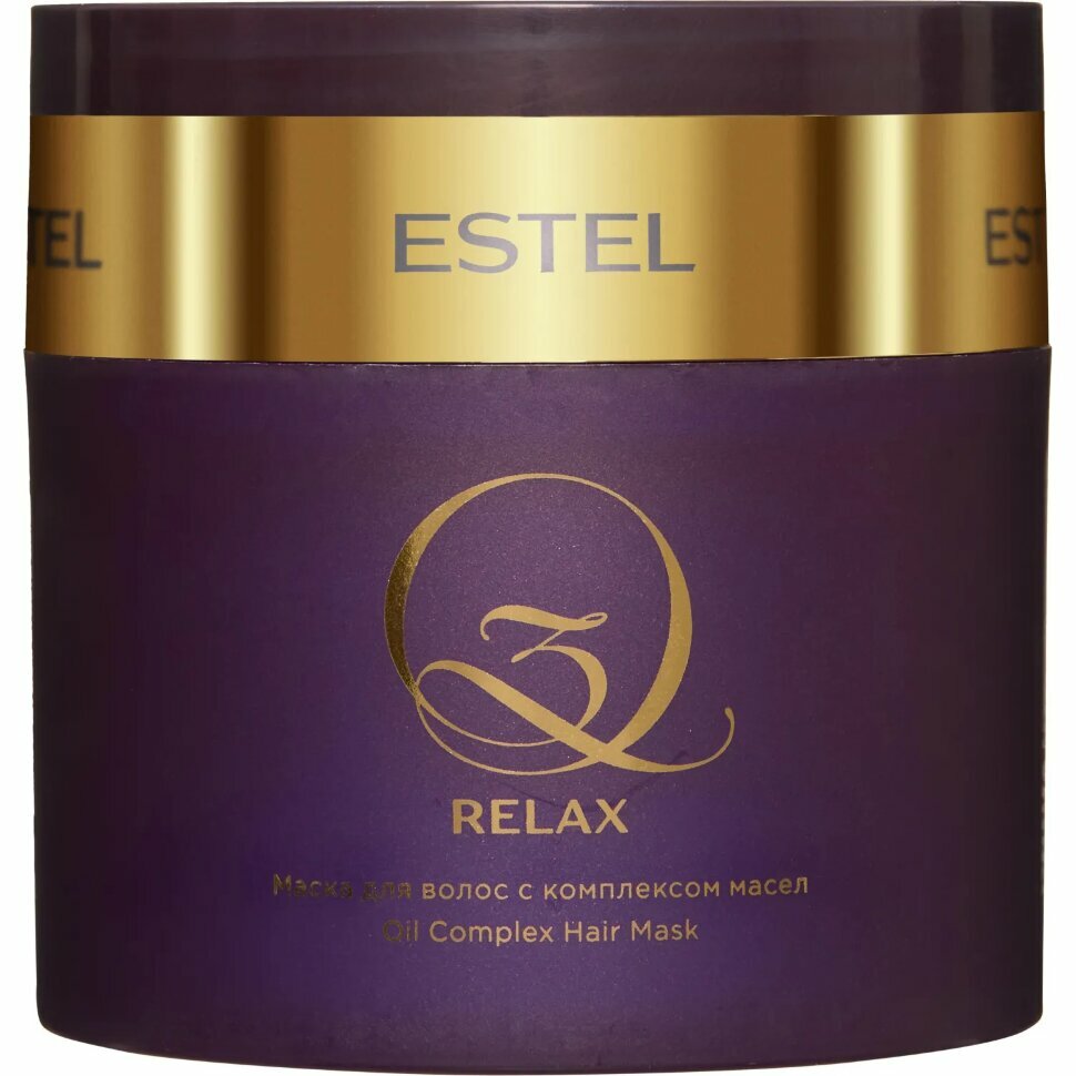 Маска для волос с с комплексом масел Q3 RELAX 300мл Q3/300/M, 1492832