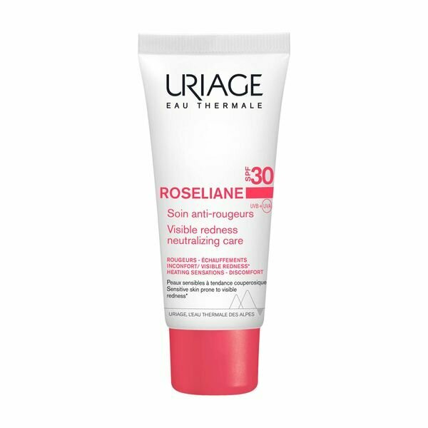 Крем для лица против покраснений SPF30 Roseliane Uriage/Урьяж туба 40мл