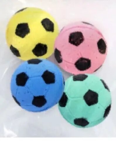 Игрушка для кошек TRIOL Мяч зефирный, 4шт