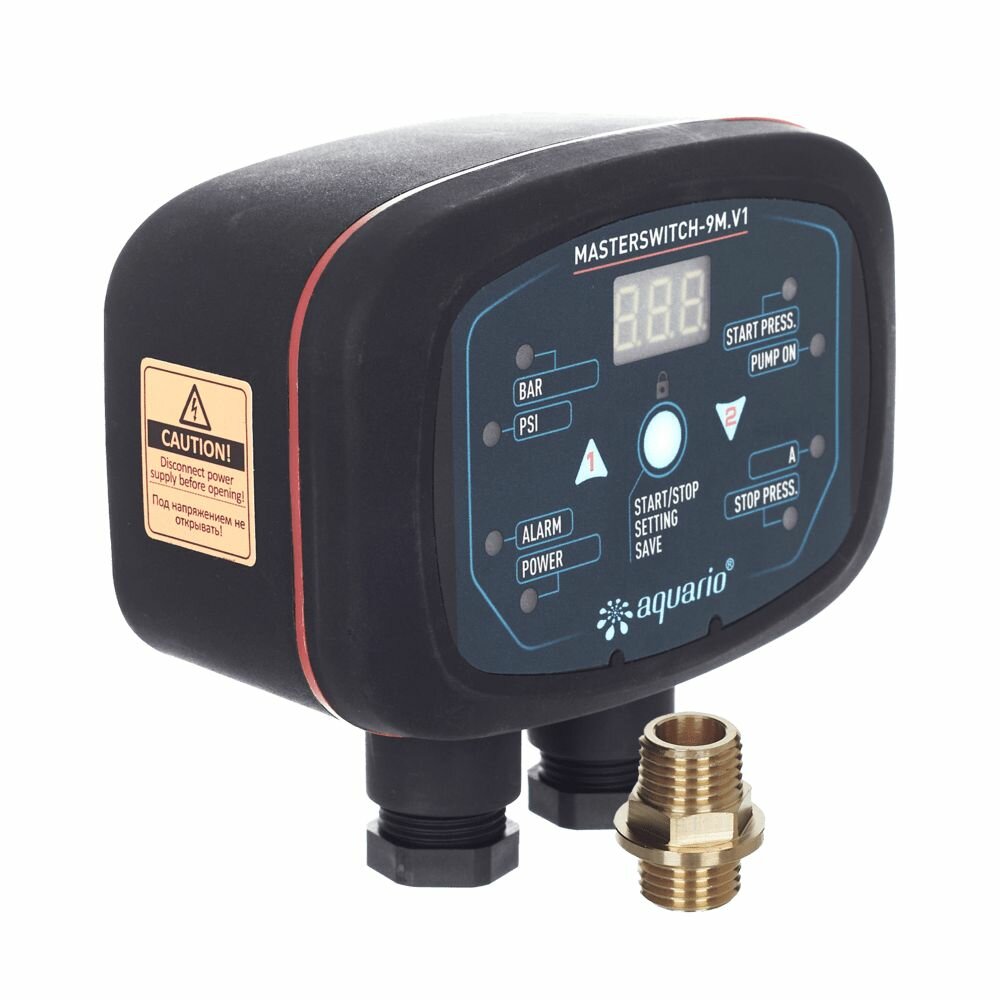 Реле давления электронное Aquario Masterswitch-9M.1V