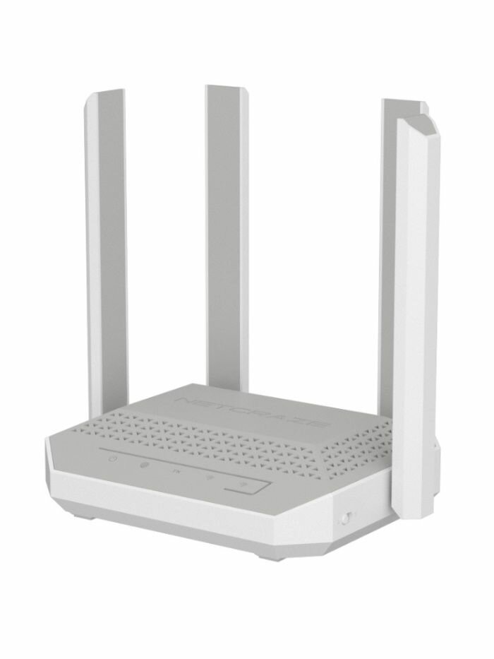 Wi-Fi Роутер Netcraze Challenger NC-3910 мультигигабитный AX3000, 2xRJ45 2.5Гбит/с, двухдиапазонный, Mesh