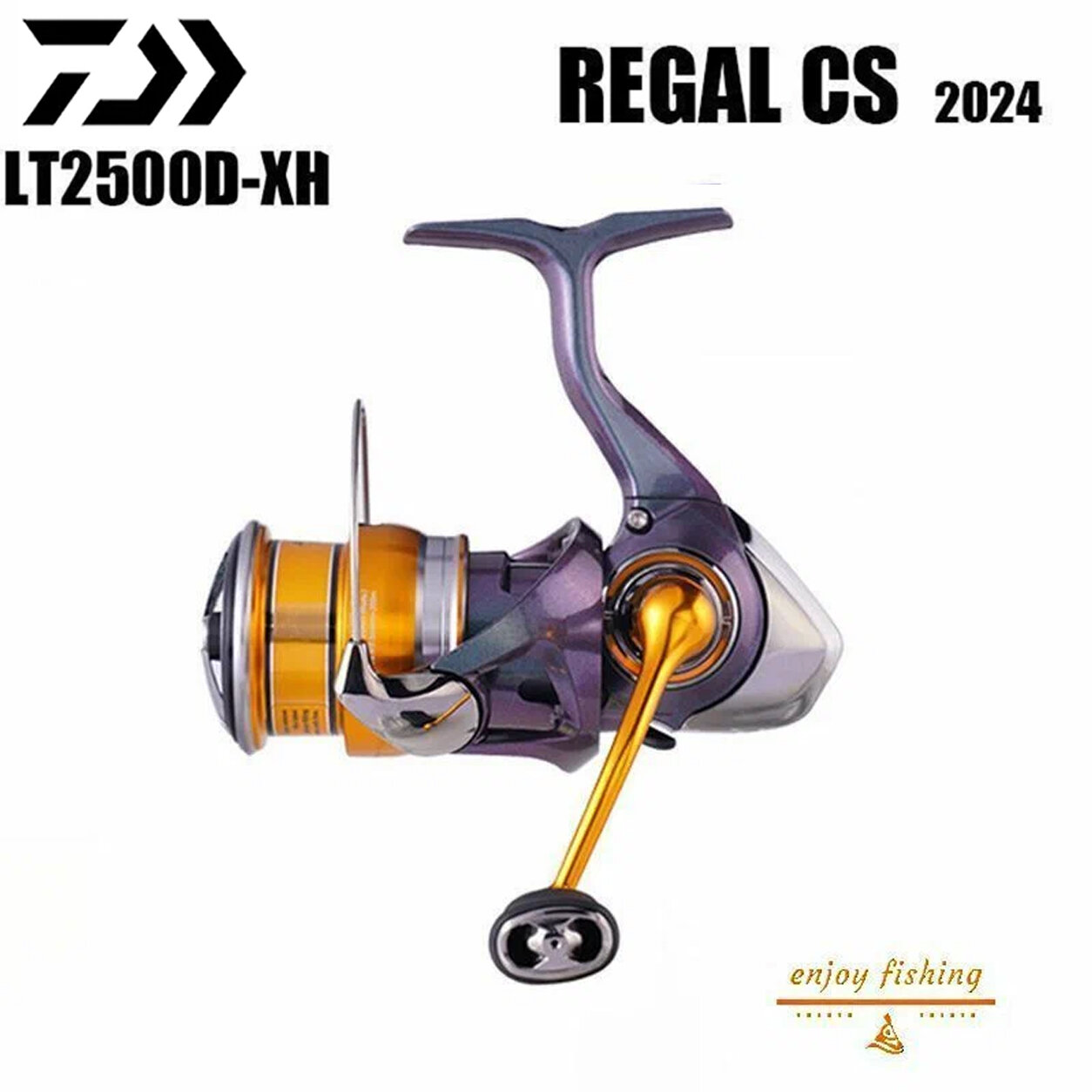 DAIWA 2024 REGAL CS LT 2500D-XH Спининговая катушка рыболовная снасть