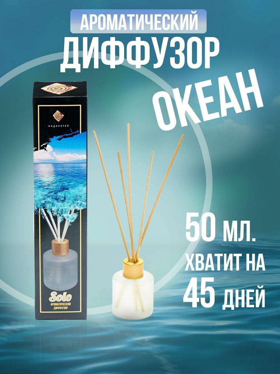 Парфюм для дома с палочками аромадиффузор Океан