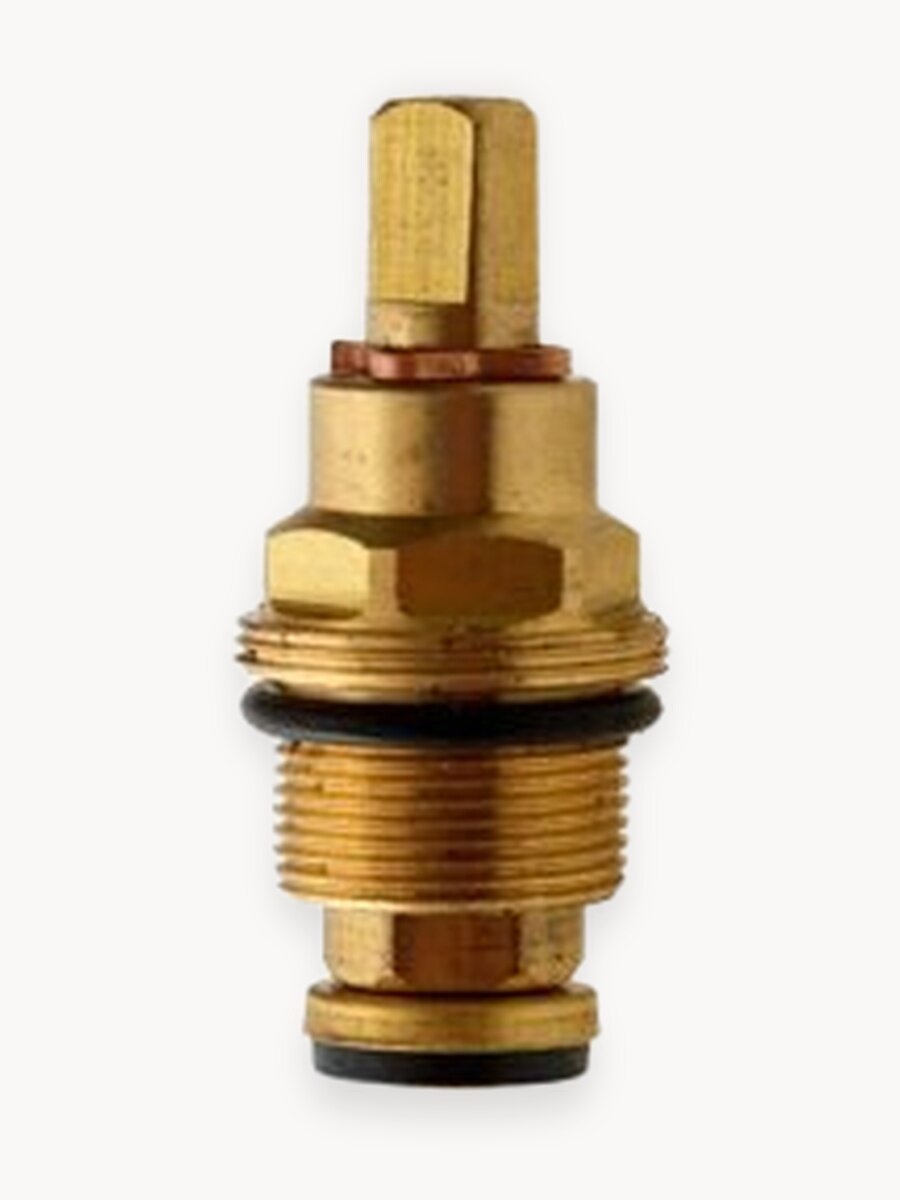 Кран-букса LEDEME L52-7, для российских смесителей, латунь, резина