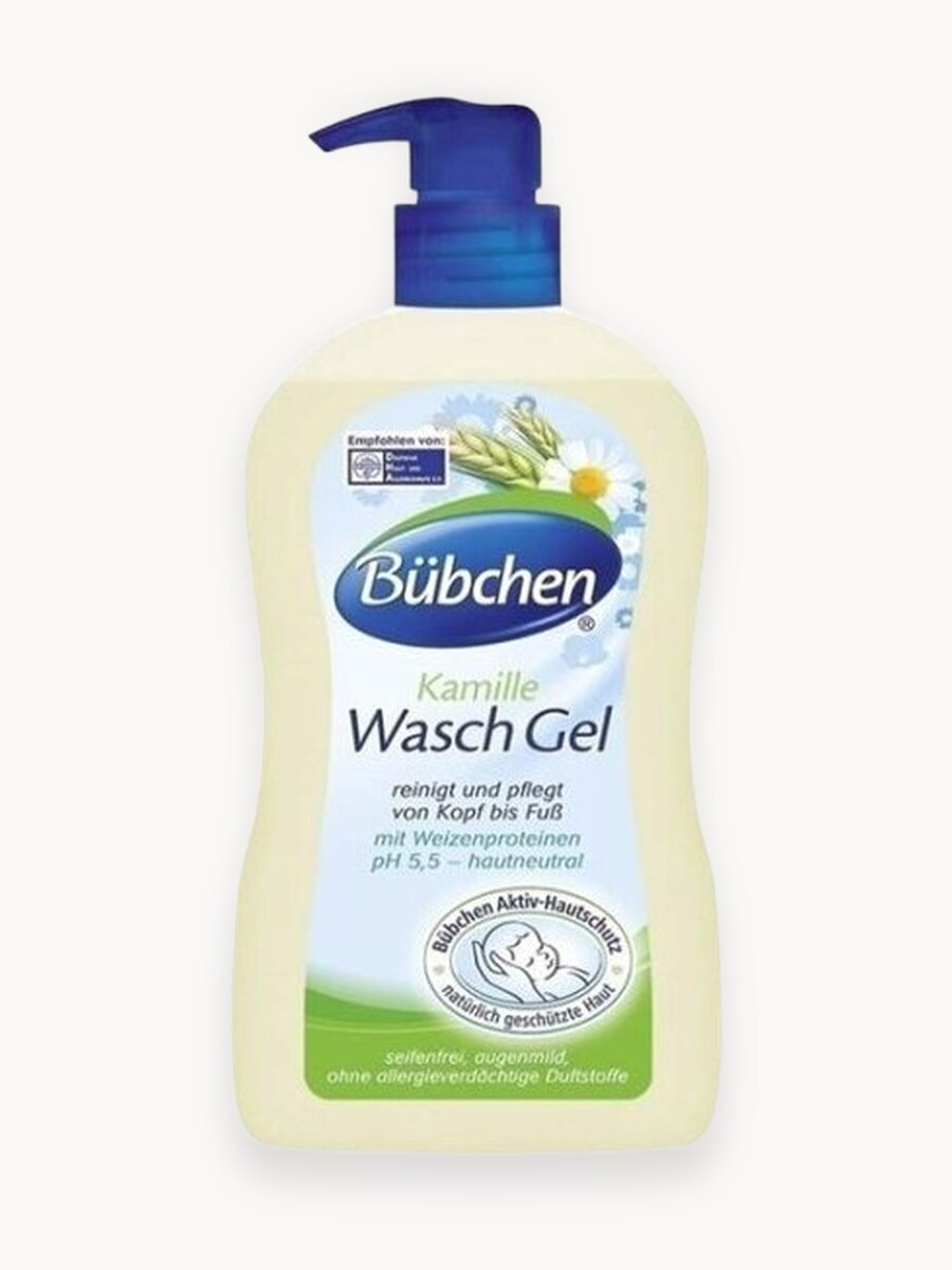 Гель для купания Bubchen с рождения, 400 мл.