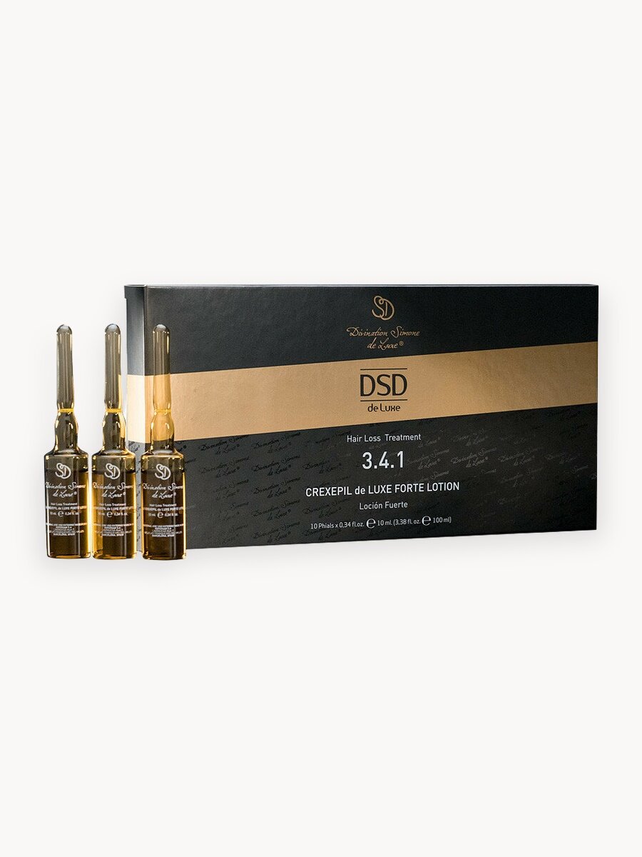 Ампулы от выпадения волос DsD de Luxe - 3.4.1 Dixidox De Luxe Crexepil Forte Lotion 10х10 мл