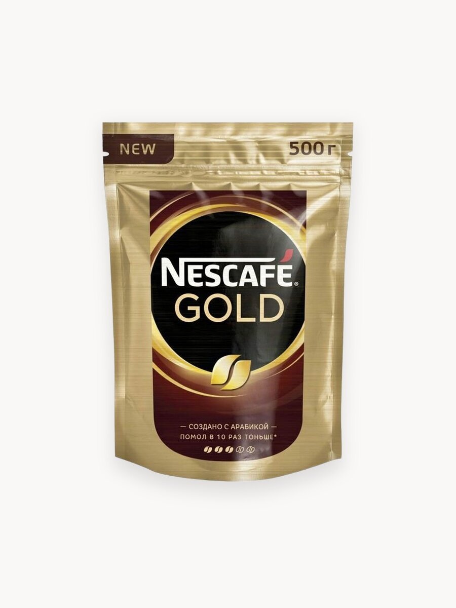 Кофе растворимый Nescaf Gold пакет (500 гр)