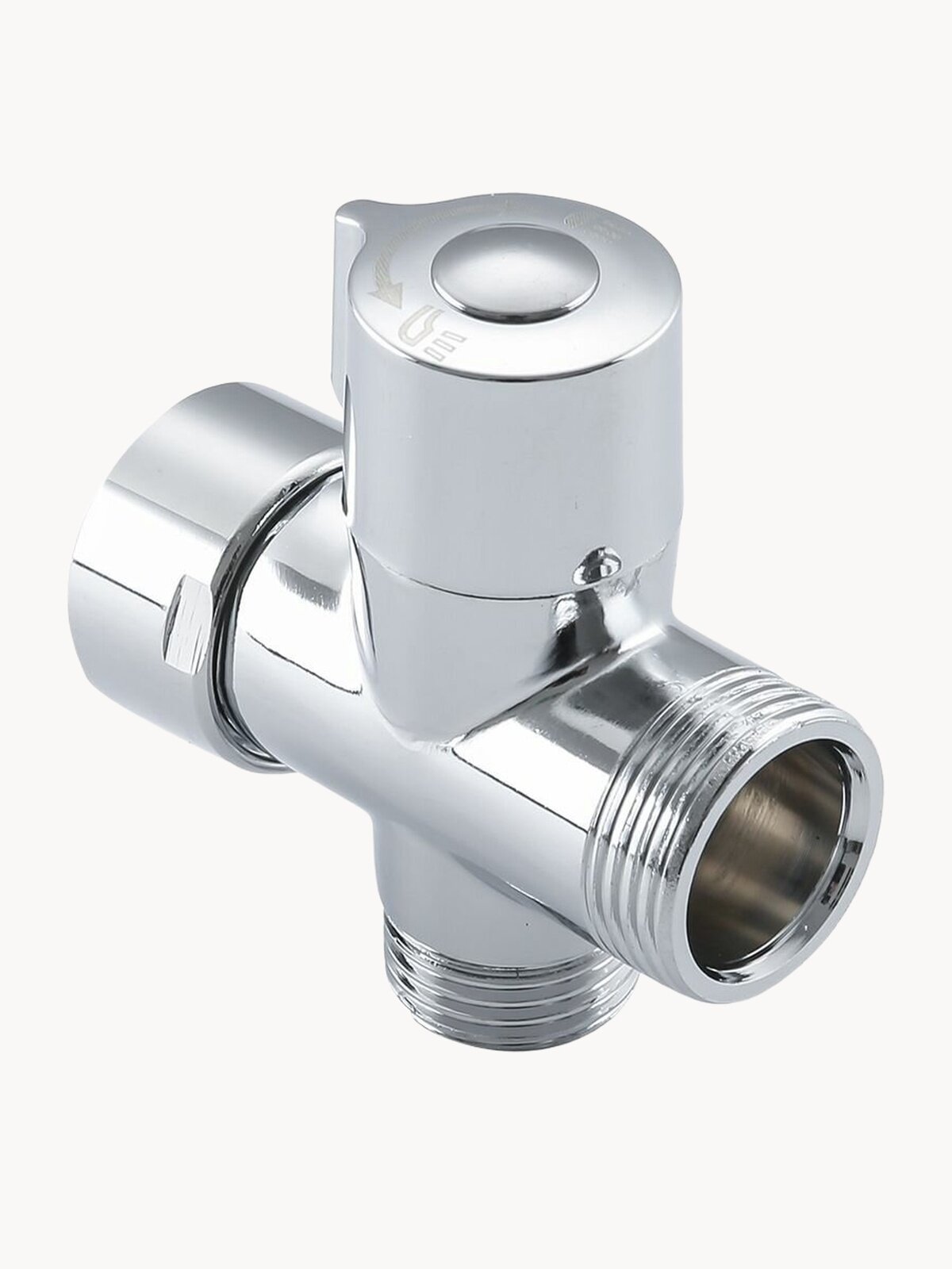 Дивертор смесителя для ванны, FRAP FBBB-3, хромированное покрытие, силумин