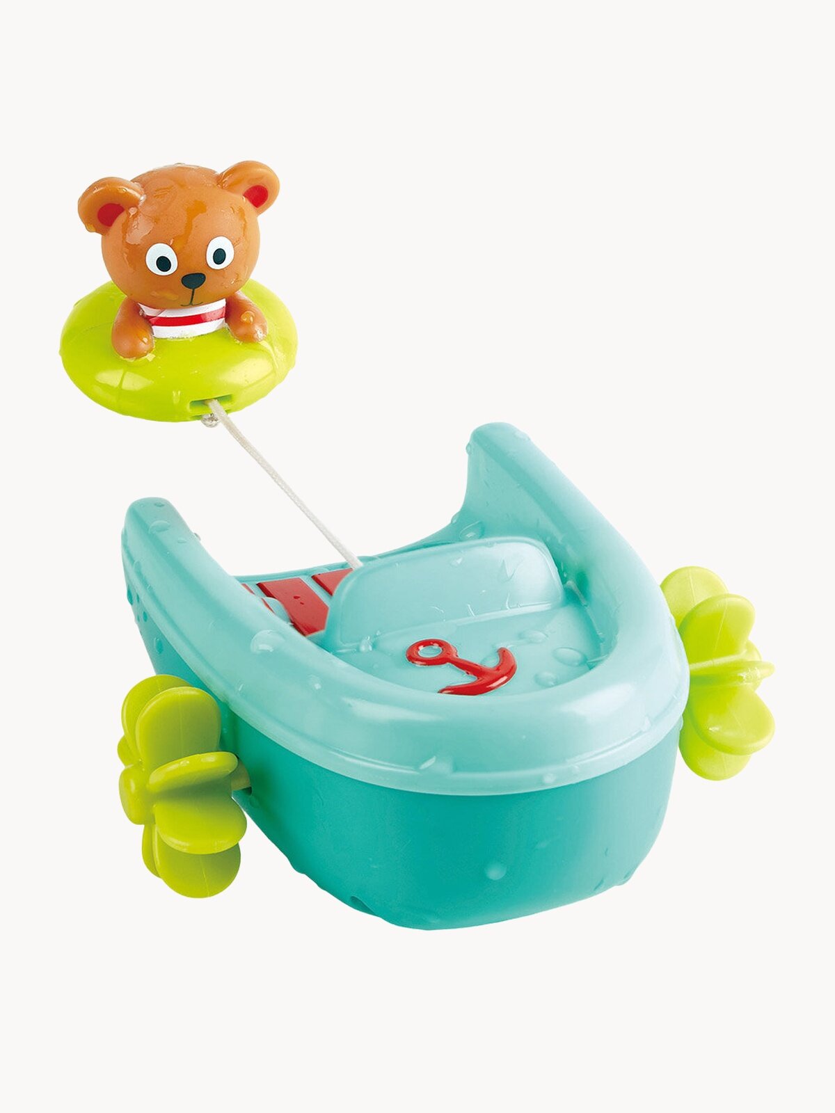 Заводная игрушка для купания Hape "Мишка на тюбинге", E0217_HP