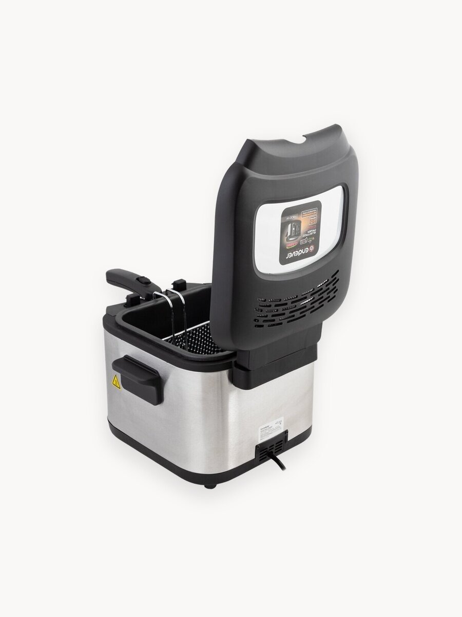 Фритюрница ENDEVER FR-115, электронная, нержавеющая сталь, регулировка температуры