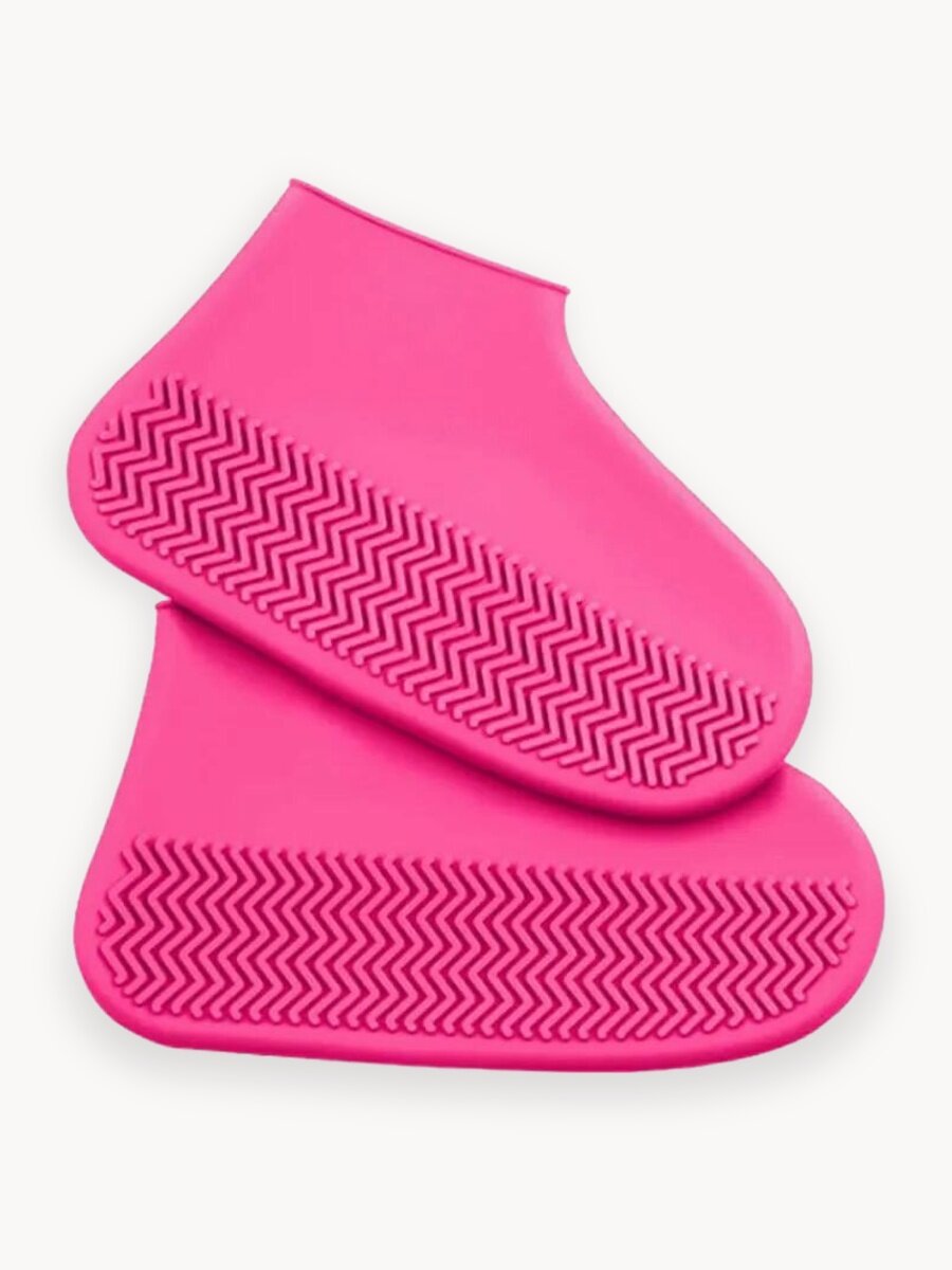 Защитные Чехлы для Обуви, Силиконовые, Водонепроницаемые, Многоразовые бахилы для обуви / Размер: (L) 40-45