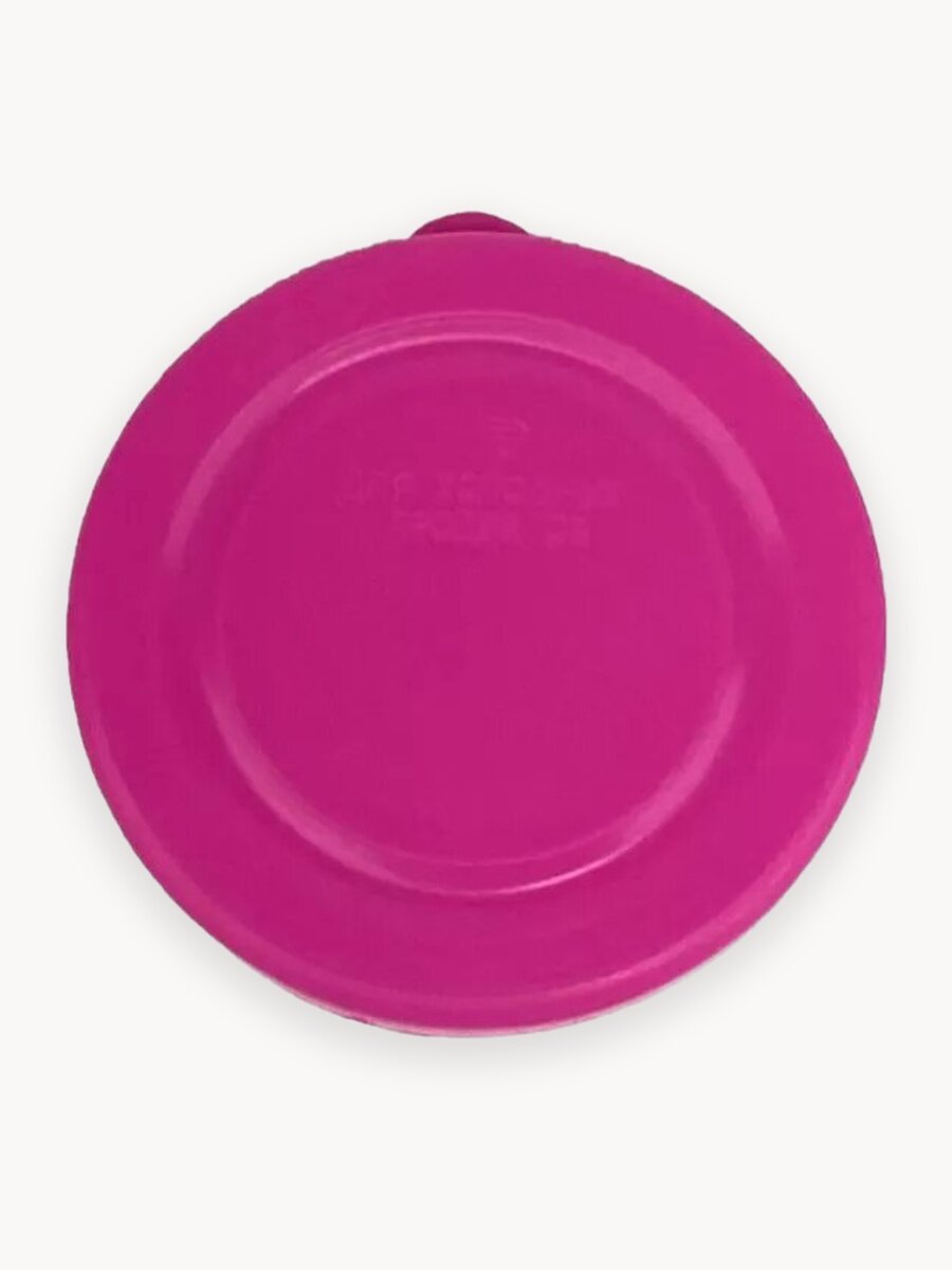 Крышки для банок пластиковые розовые набор 10 шт.