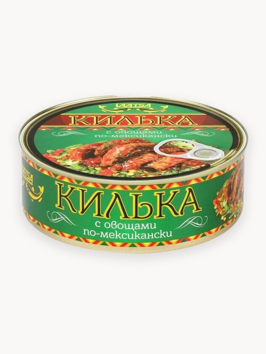 Килька Laatsa каспийская с овощами в томатном соусе по-мексикански 240 г