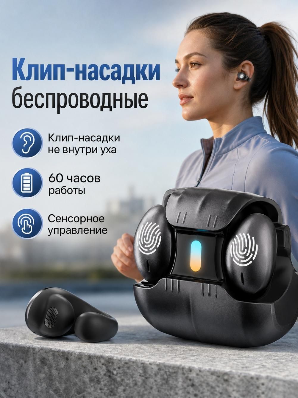 Беспроводные наушники с мощным звуком