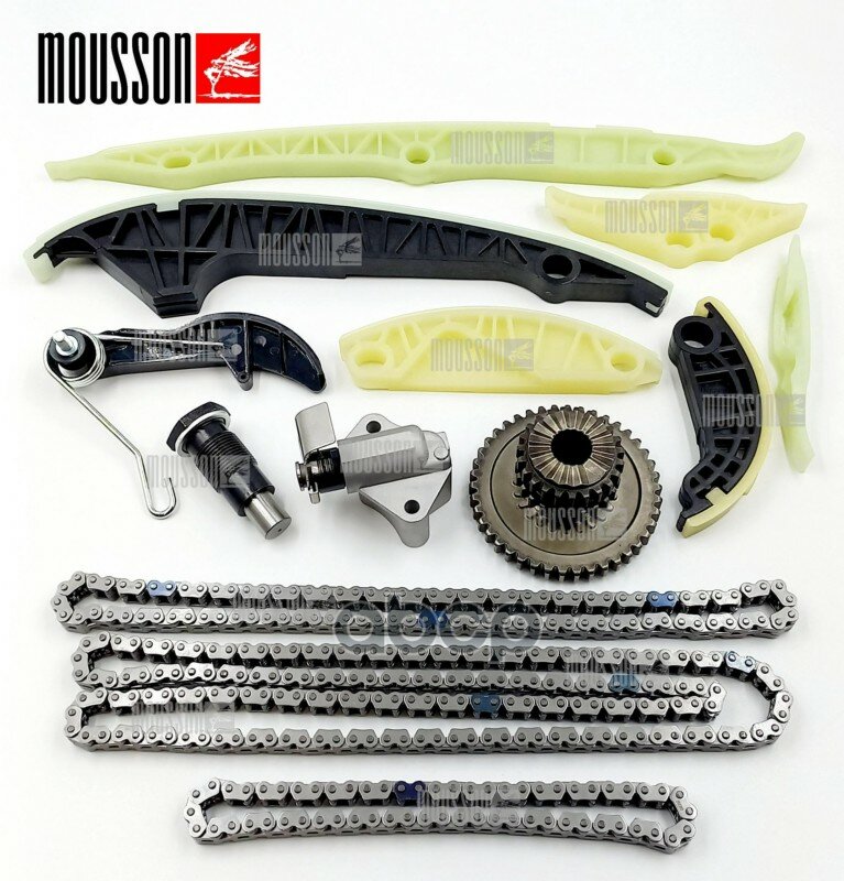 Комплект цепи ГРМ VAG 2,0L CDN/CDNB/CDNC gen2 MOUSSON арт. STKCDNB