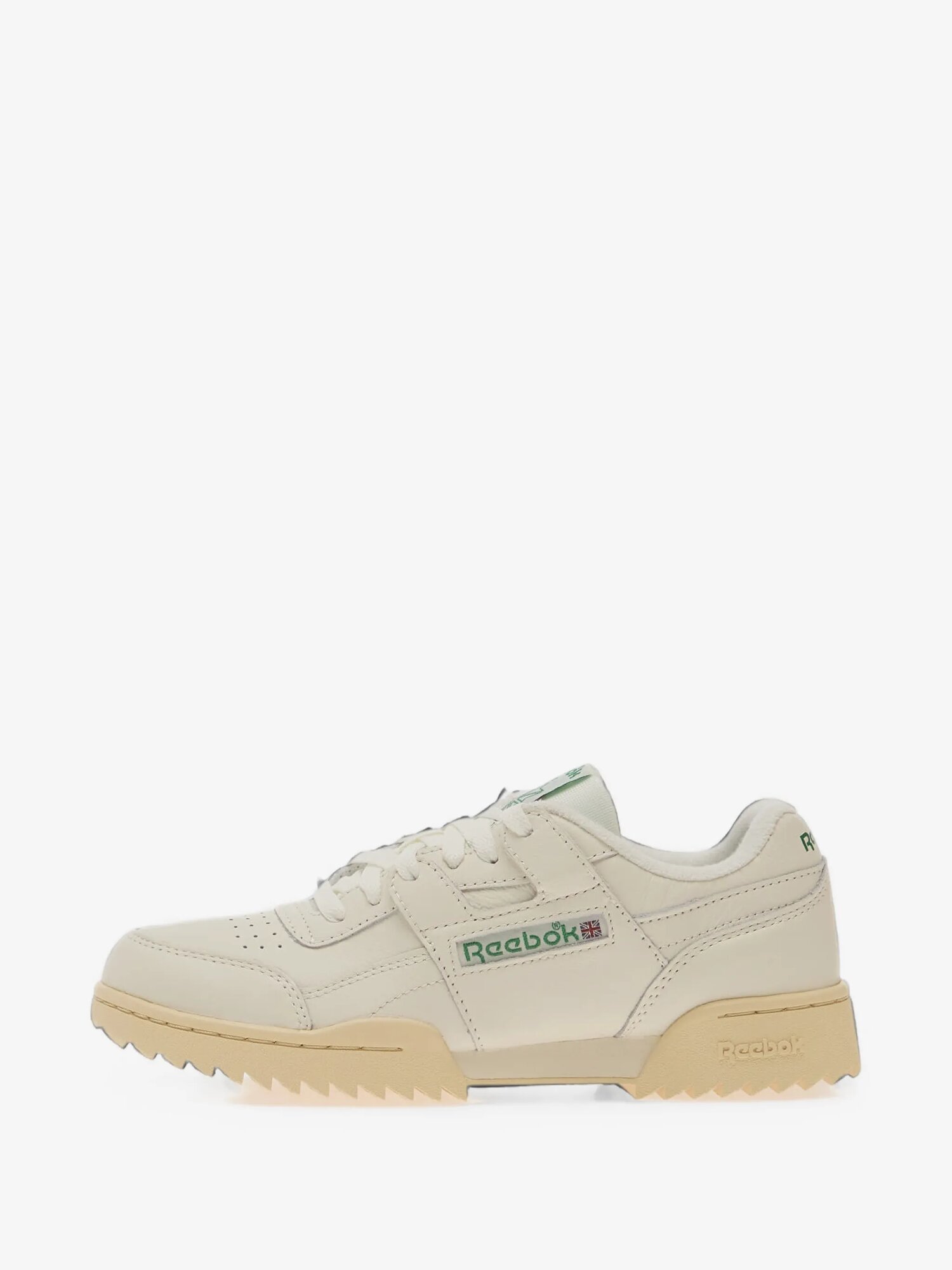 Кроссовки Reebok Workout Plus Ripple sneakers, размер 7 US, белый — фото 1
