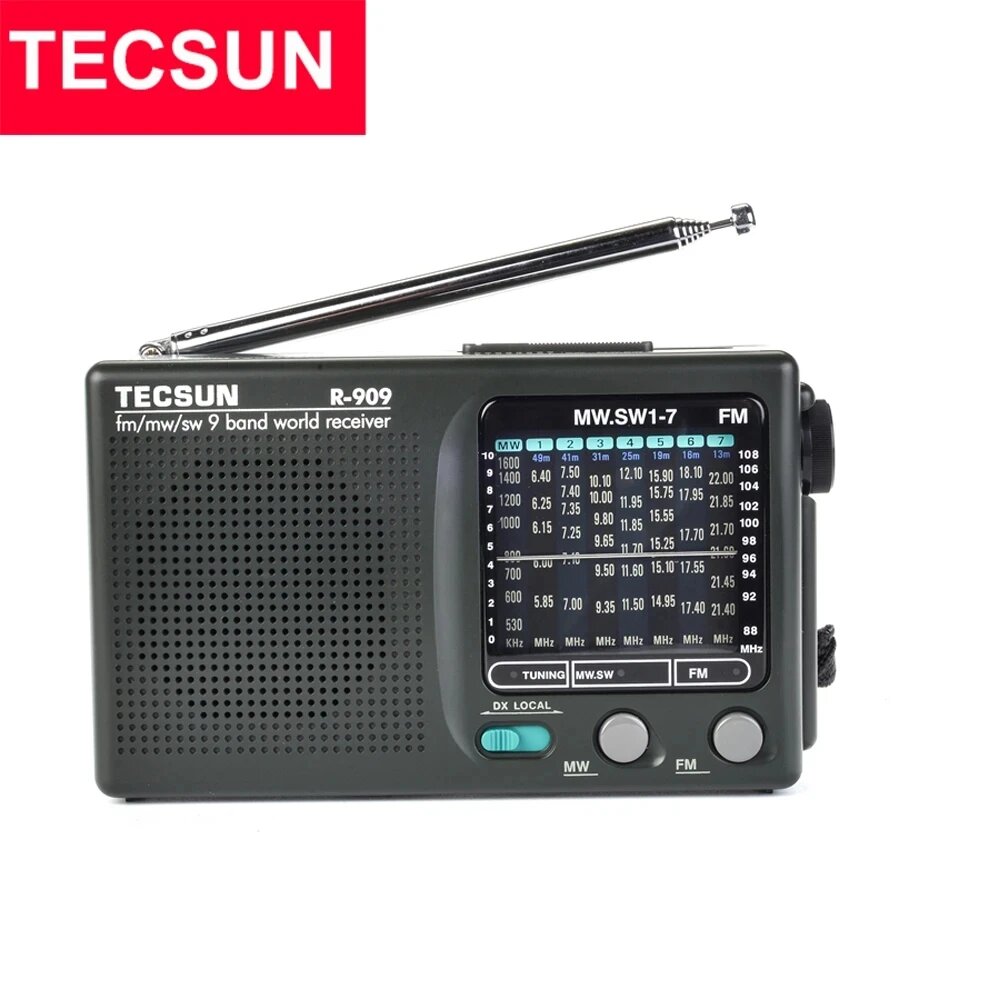 TECSUN R-909 портативное радио