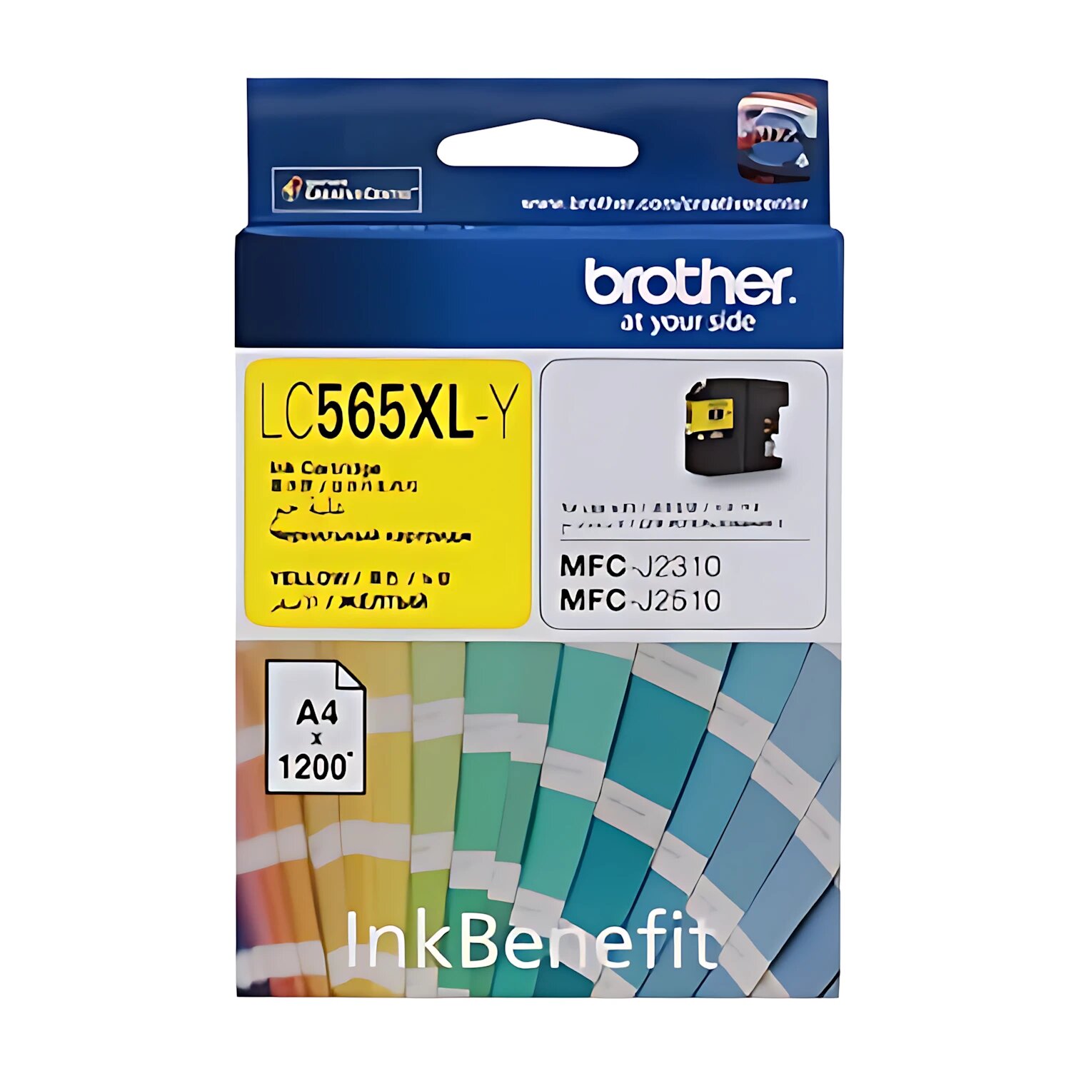 Картридж Brother LC565XL Yellow желтый