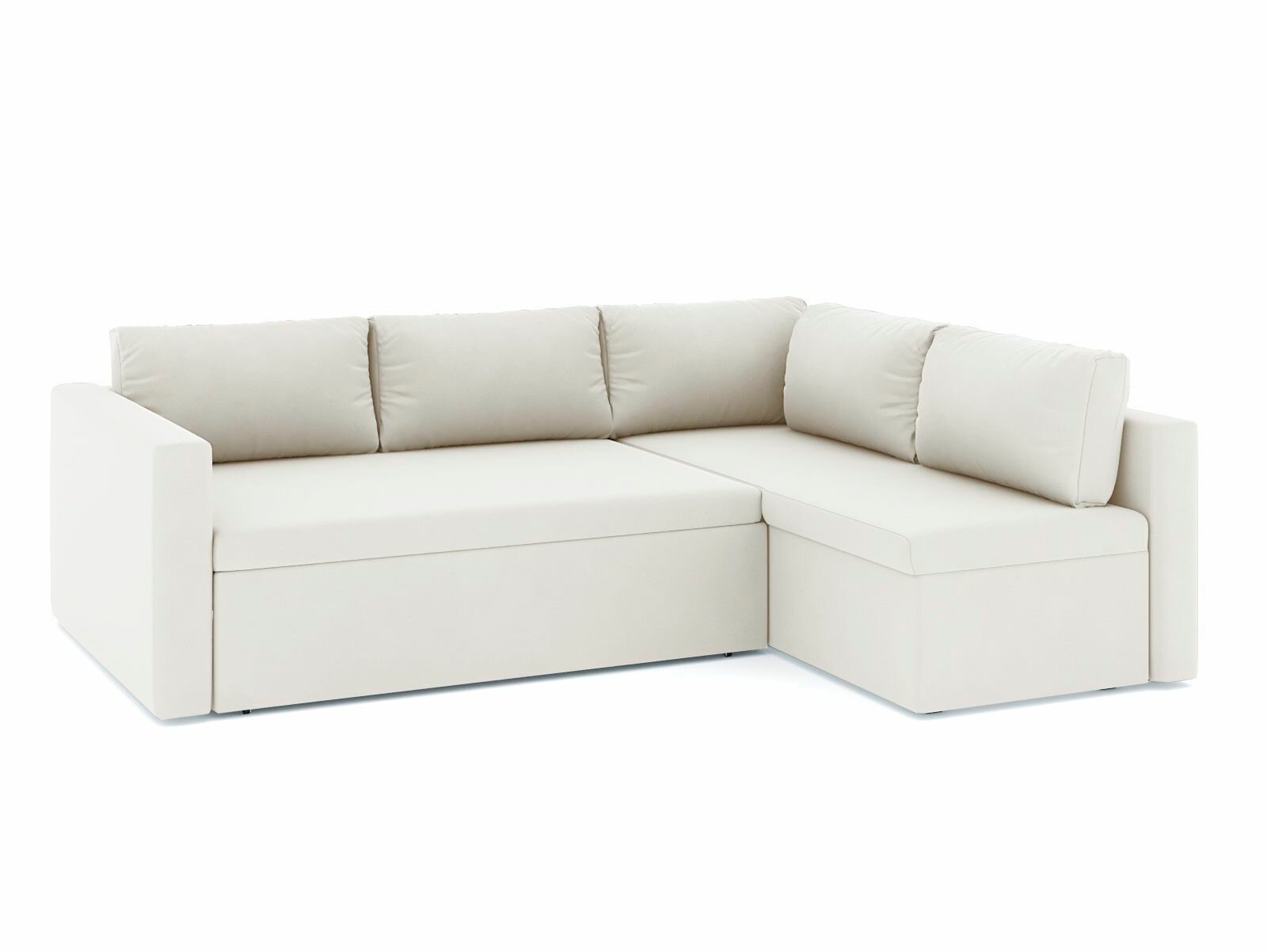 Угловой диван Мансберг, дельфин, угол левый/правый, велюр Зара Крим 02