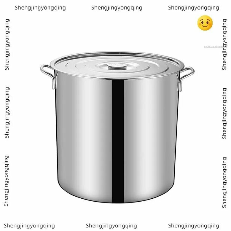 Кастрюля, Металл, Нержавеющая сталь, 30 л