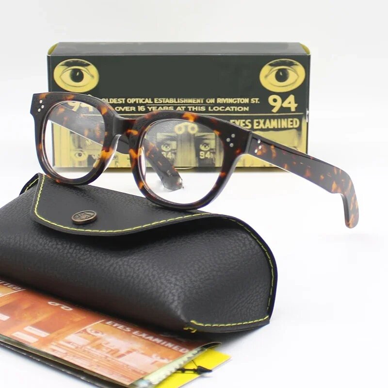 Фотохромные очки Belmon в оправе Johnny Depp для мужчин и женщин tortoise with box-P, 1.67, Единая версия, Фото Коричневый