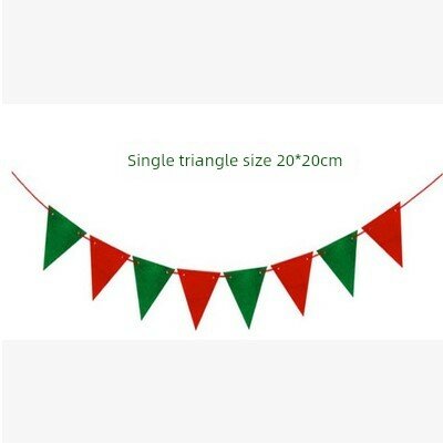 Новогодние подвесные украшения из нетканого материала, гирлянды для детского сада, креативные композиции, декор для