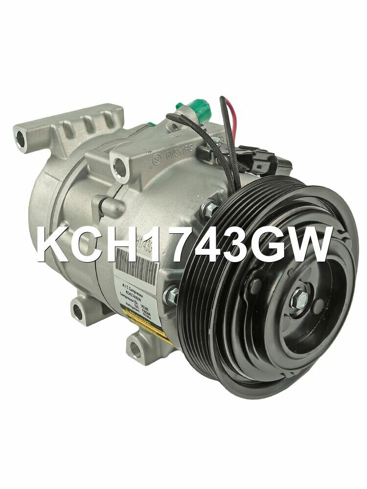 Компрессор кондиционера Krauf KCH1743GW для Kia Sportage Hyundai IX35 Tucson