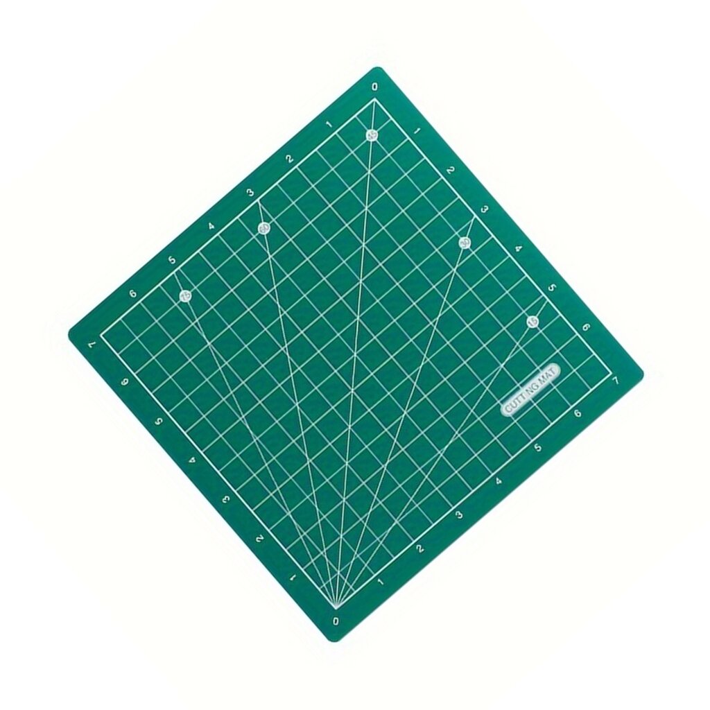 Двусторонний коврик для резки, вращающаяся разделочная доска с сеткой, коврик для шитья