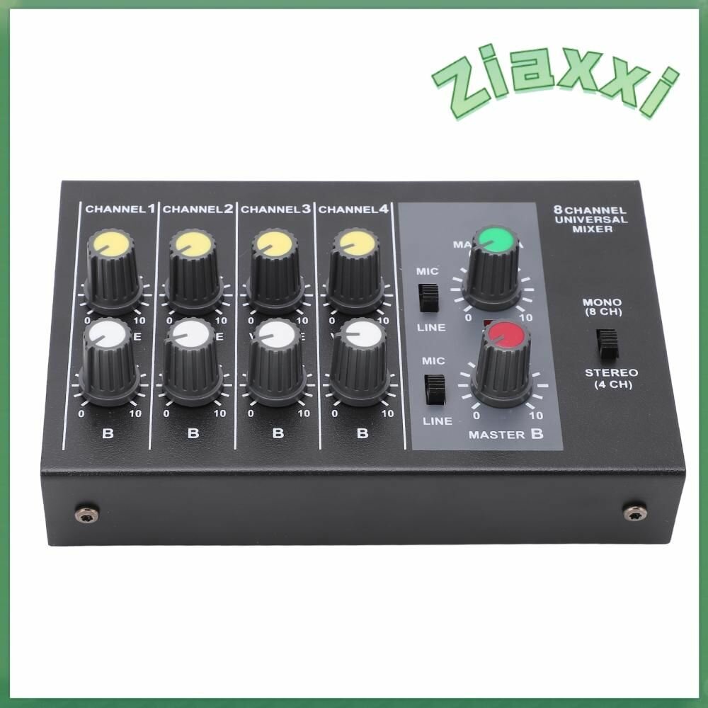 Аудиомикшер, поддержка микрофонов, для живых выступлений