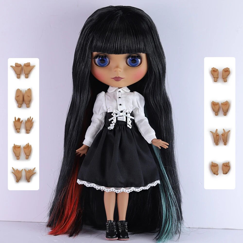 Blyth кукла Dream Fairy 30 см черная doll clothes shoes