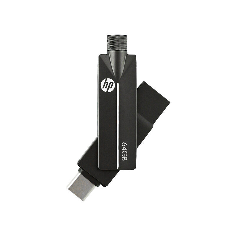 USB-флеш-накопитель HP 64 ГБ, цвет: 64gb, высокоскоростной, совместимый с USB 3.0 и 2.0, компактный и легкий