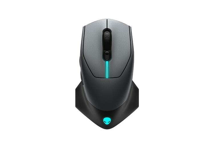 Беспроводная игровая мышь ALIENWARE AW610M RGB, черная, 16000 DPI, 5 режимов настройки