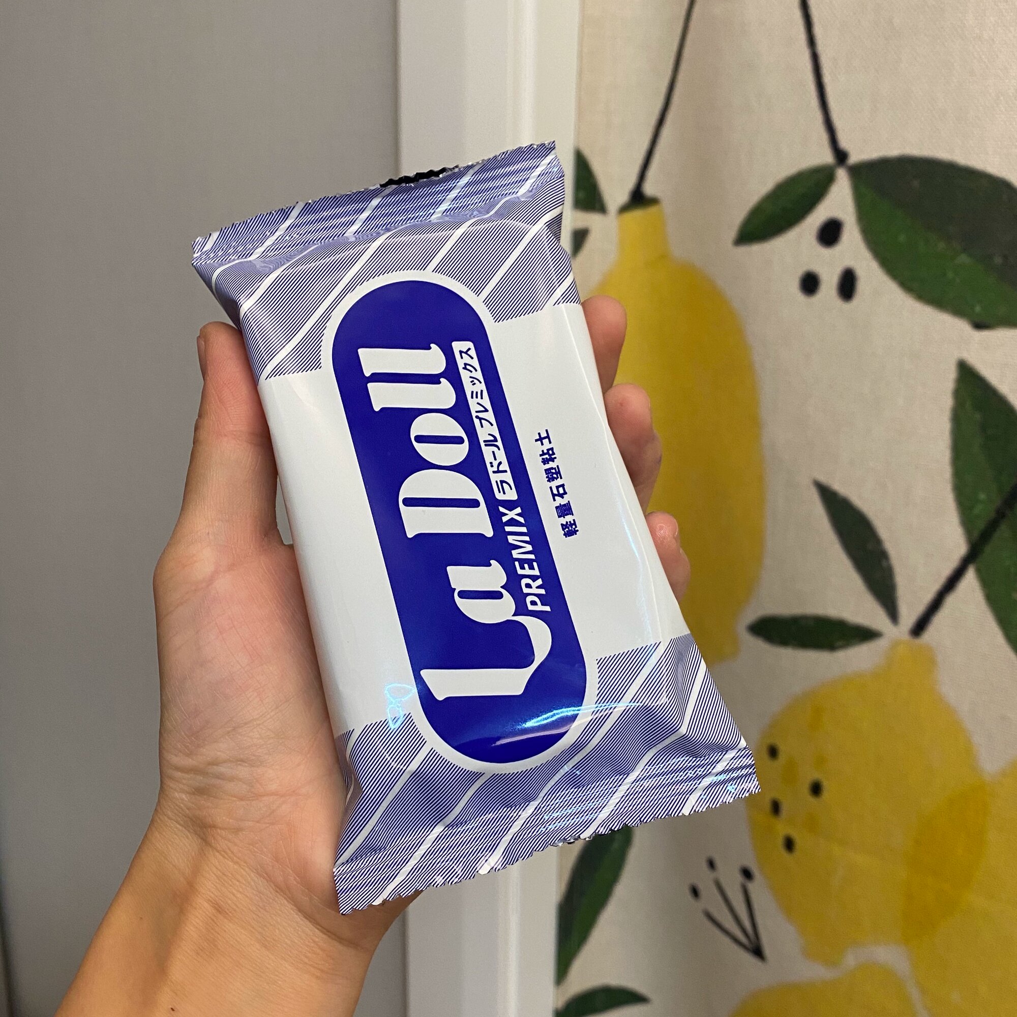 Глина из красной фасоли [Red Bean Clay] – легкая полимерная глина PADICO Blue LaDoll, импортированная из Японии 120 г