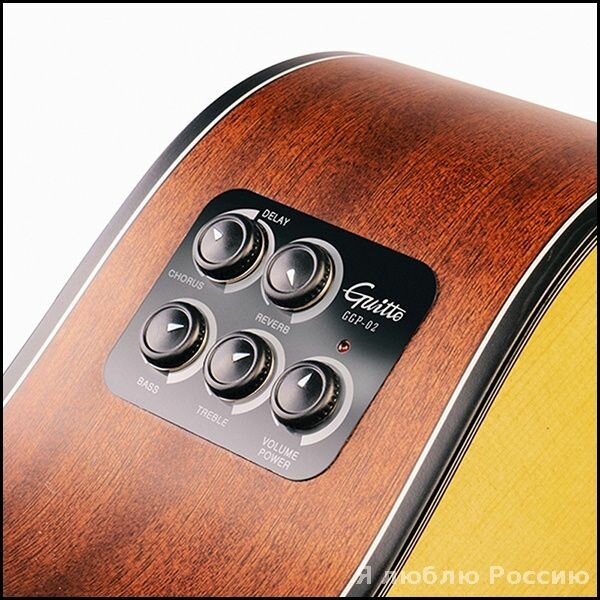 Бестселлер 2024: резонансный трансакустический звукосниматель Guitto GGP02 для акустической гитары