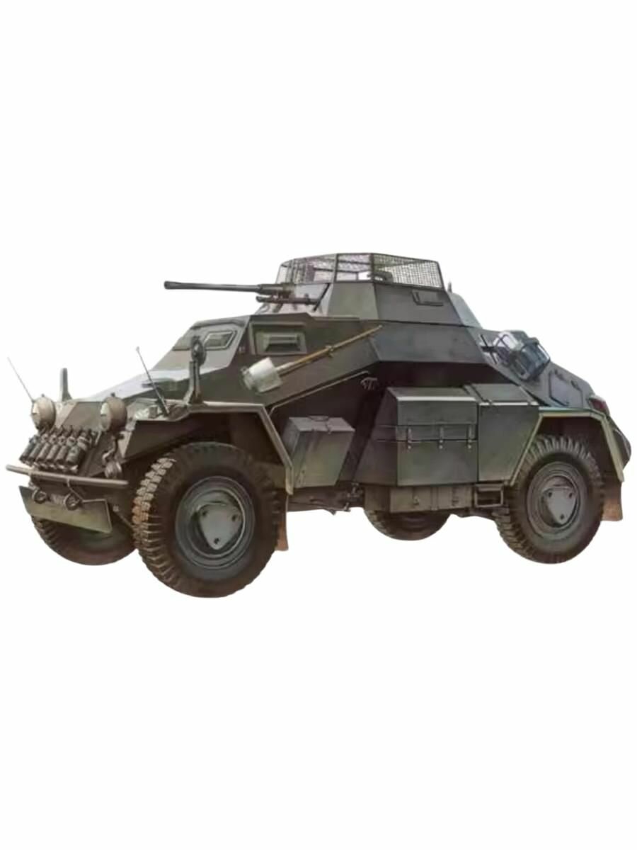 TAMIYA 1/35 35270 немецкий бронированный автомобиль Sd. Kfz.222 Специальное издание