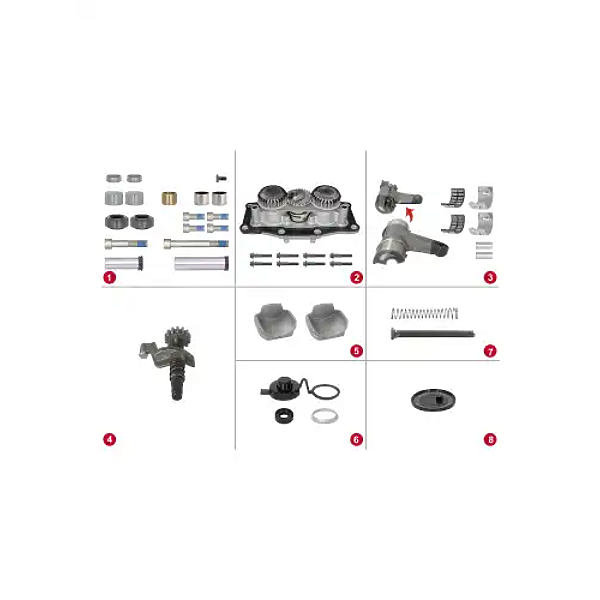 CHEEFT CHS2051 полный рмк суппорта meritor elsa 2 (прав, с рычагом и механизмом) manrenault