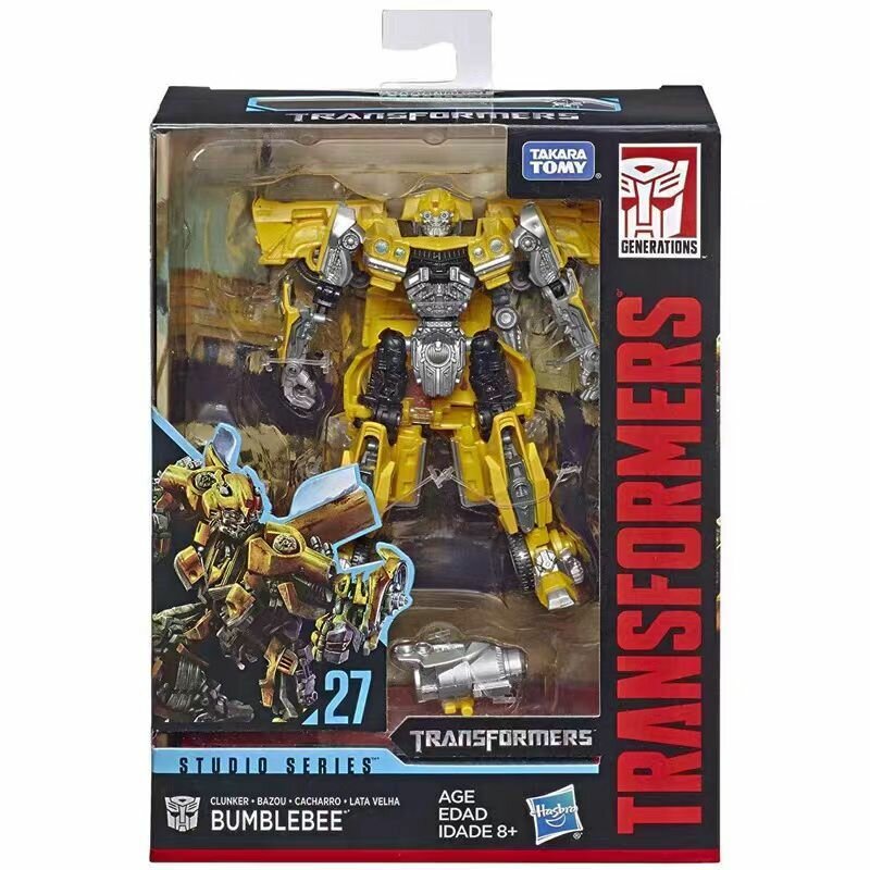Трансформеры Игрушка хасбро 27 Clunker Bumblebee Deluxe Class Transformers Studio Series Transformers: The Movie