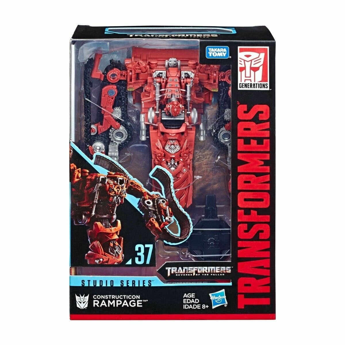 Трансформеры Игрушка хасбро 37 Rampage Voyager Class Transformers Studio Series Transformers: Revenge Of The Fallen