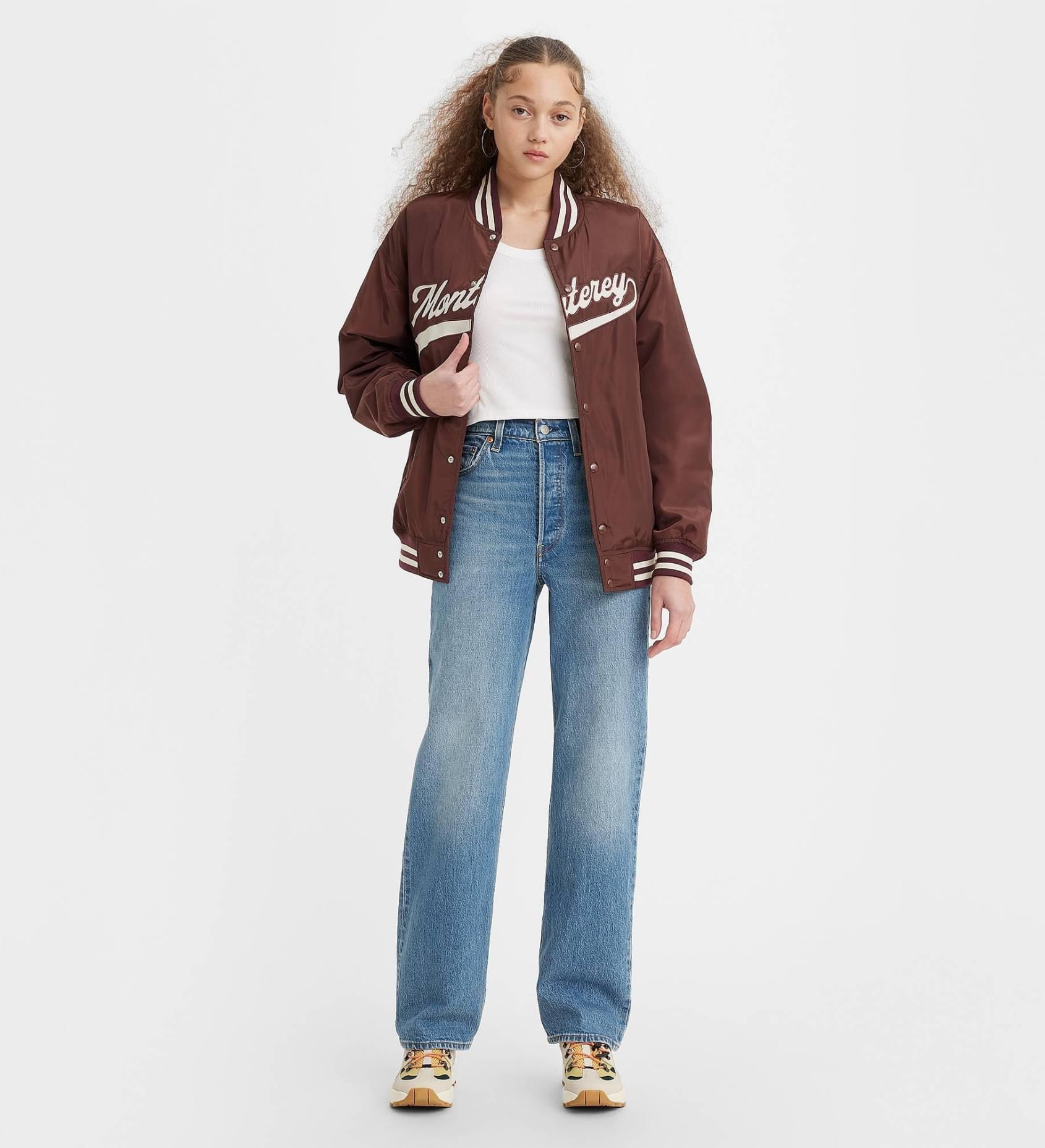 Джинсы RIBCAGE FULL LENGTH 