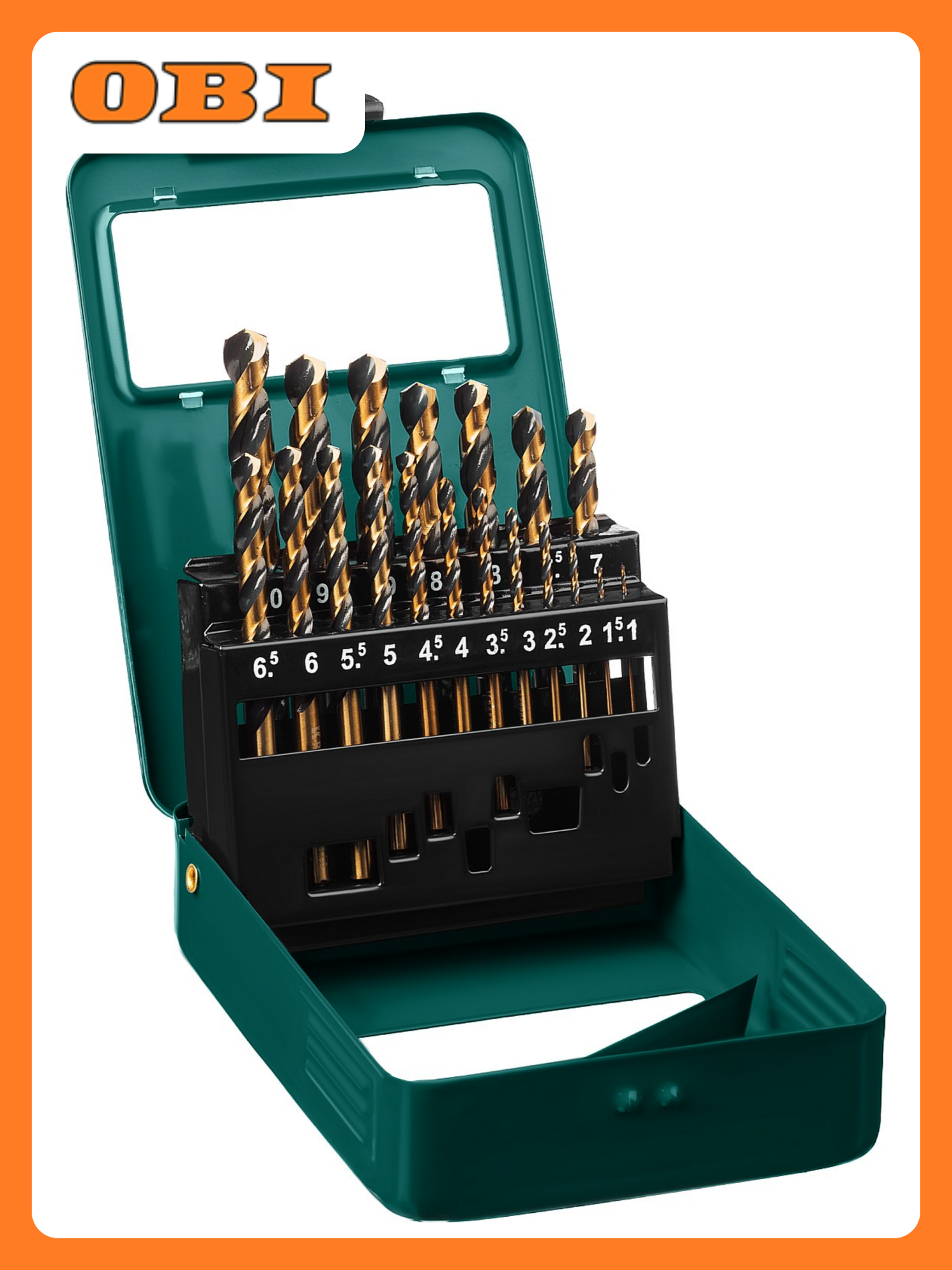 Набор сверл по металлу KRAFTOOL 29656-H19