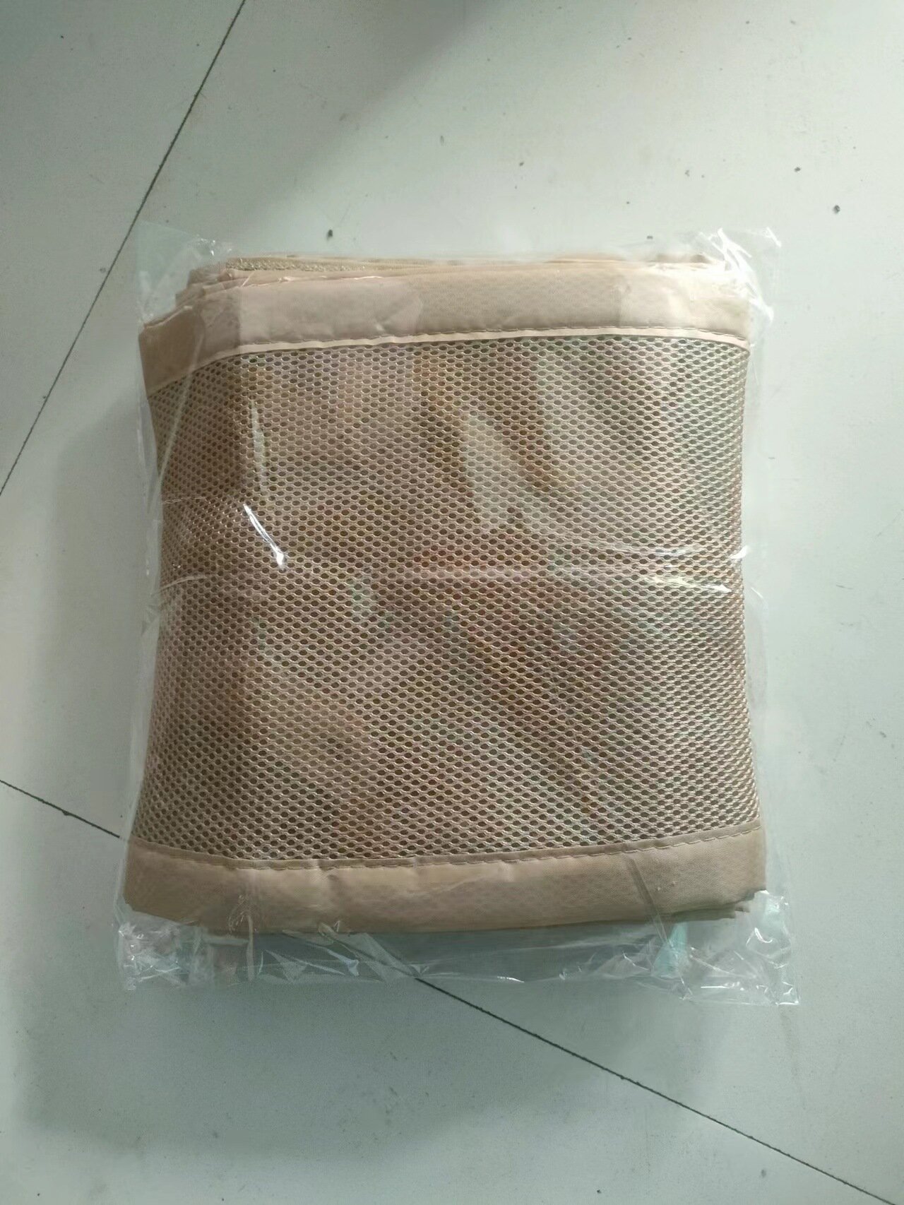 Многоцветный дышащий сетчатый бампер для детской кроватки с ограждением, подходящий для 4-сторонней детской кроватки