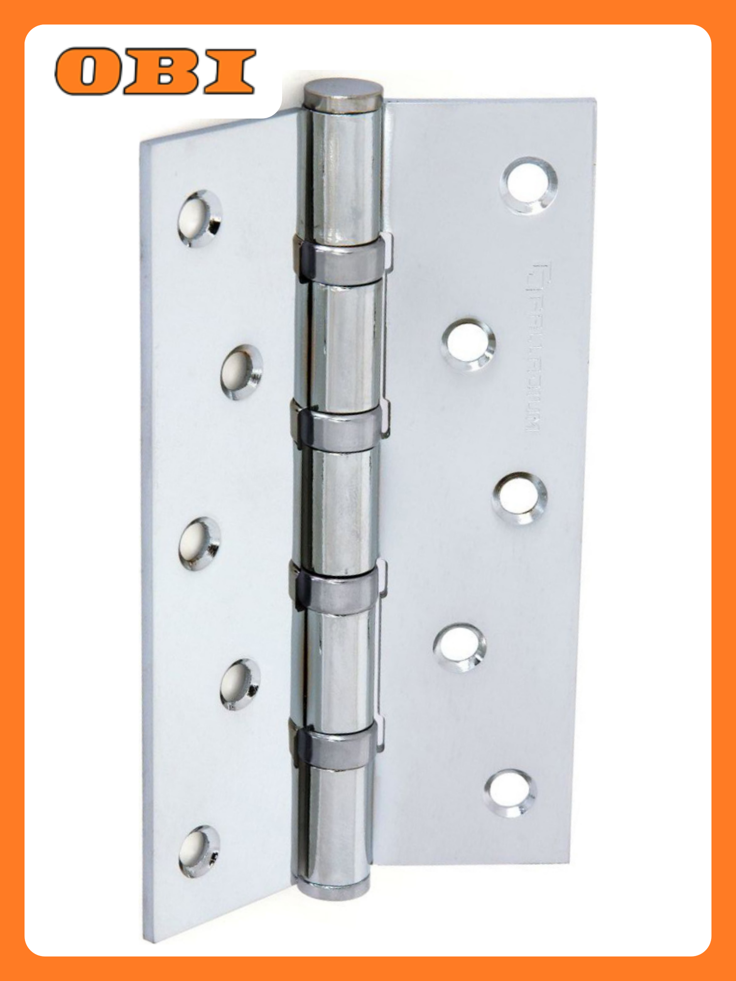 Дверная петля разъемная врезная Palladium N 500 C-S-5 125х75х2,5 мм хром